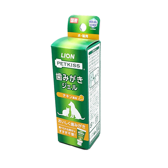 ライオンペット PETKISS歯みがきジェルチキン風味 40g | SUNDAY サンデーネットショップ