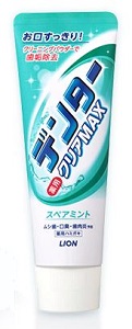 ライオン デンタークリアMAX スペアミント 140g｜DIY・園芸・レジャー用品の通販ならサンデーネットショップライオン デンタークリア ...